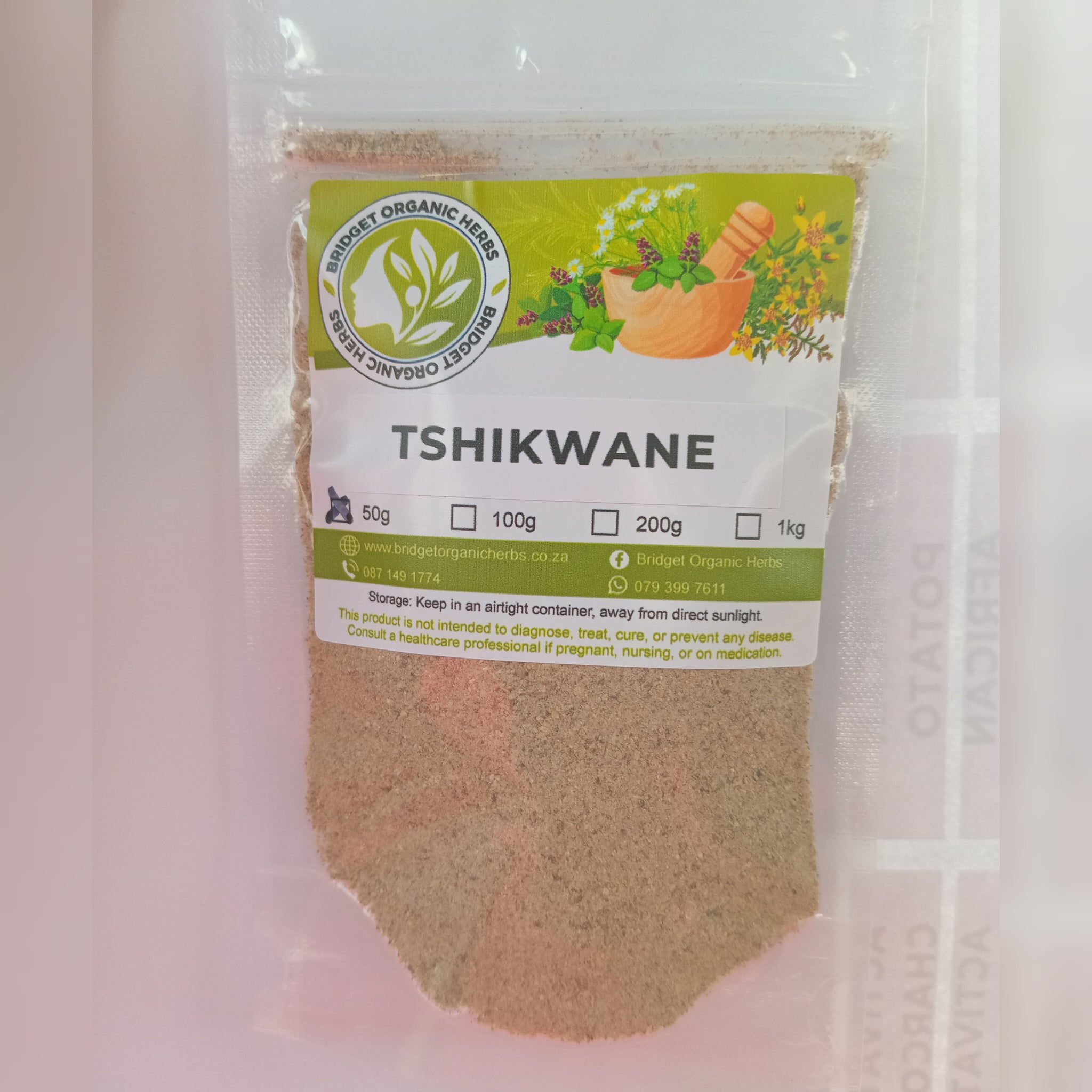 Tshikwane Powder – Bridget Organic Herbs